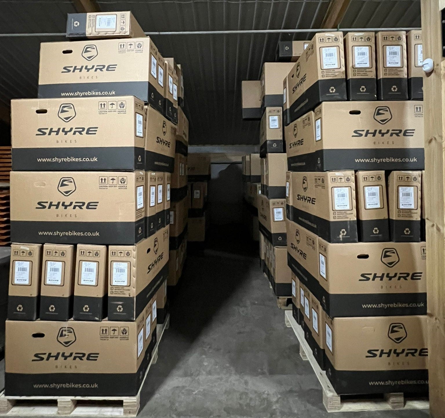 Great news! Shyre Bikes have officially arrived and are ready to roll!
