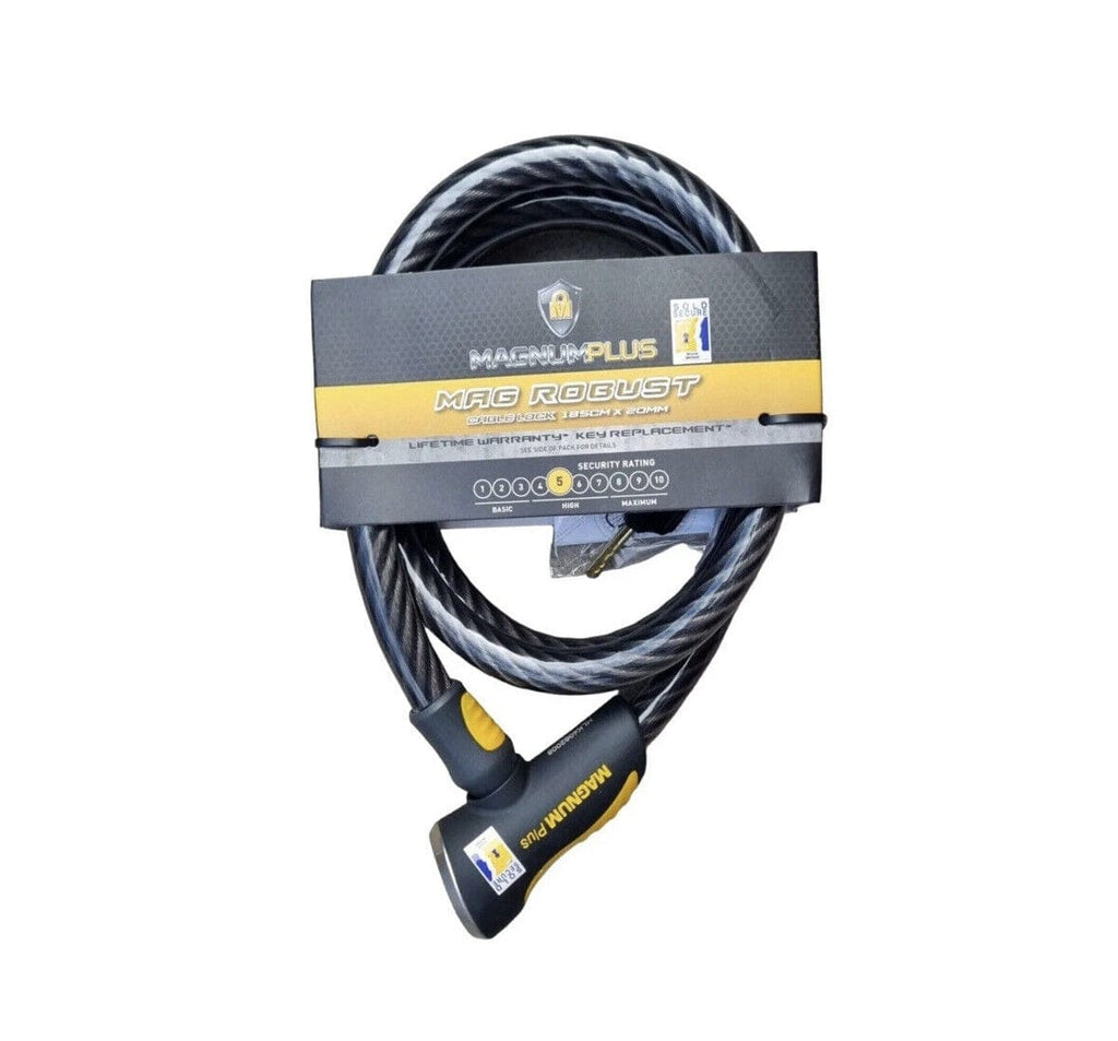Magnum Plus Mag Robust Cable Lock 90cm x 20mm – Shyre Bikes